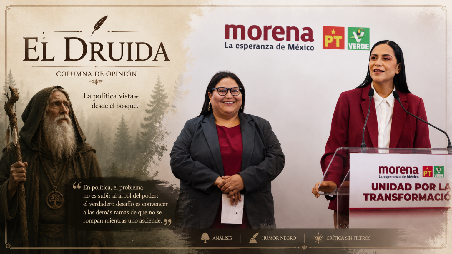 El bosque de las alianzas y el ritual de las definiciones - Zacatecas